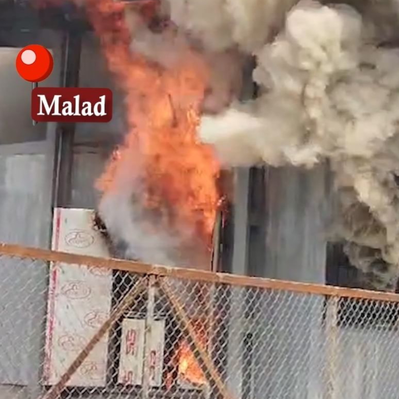 Fire Breaks Out in Under-Construction Hospital in Malad West, Malwani ...
